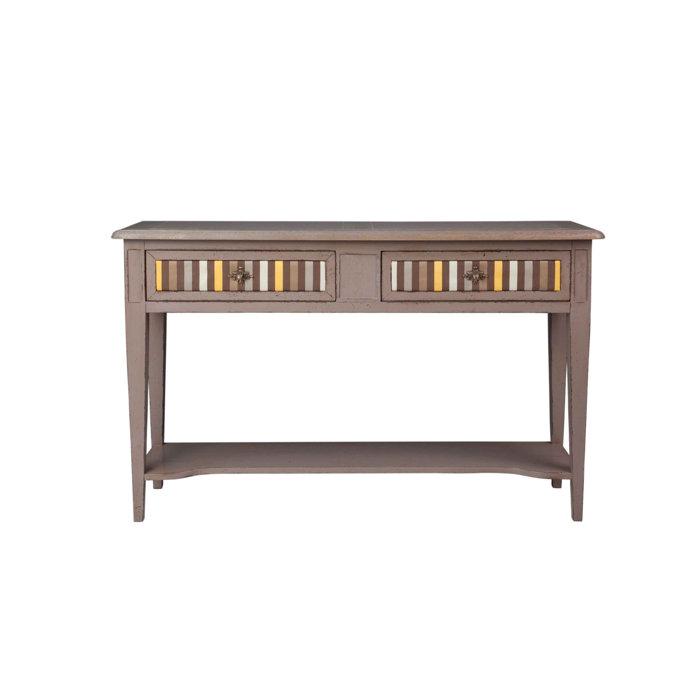 Michel Ferrand Faubourg 51.2'' Solid Wood Console Table | Wayfair